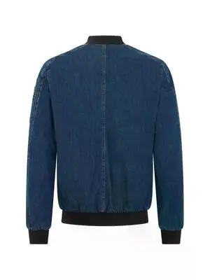 MOORER Zip Denim Jacket