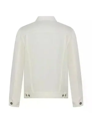 FRANZESE COLLECTION Flap-pocket Linen Shirt Jacket - Neutrals