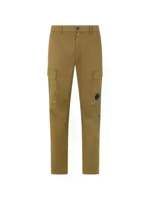 C.P. COMPANY Slim Cargo Trousers - Neutrals