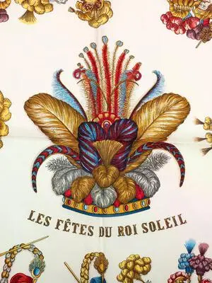 Hermès Silk Scarf - Red