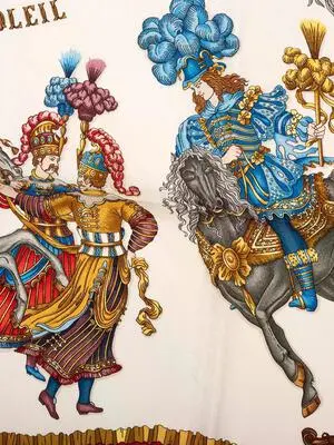 Hermès Silk Scarf - Red