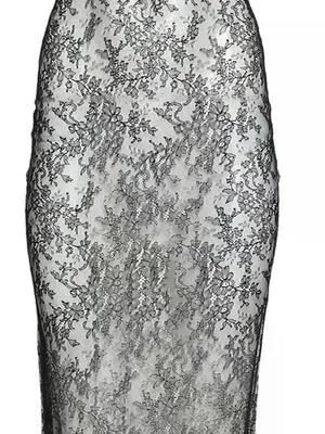 Burc Akyol Lace Pencil Skirt