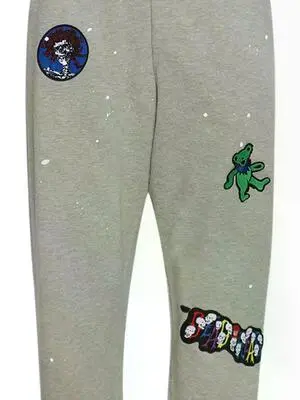 MadeWorn Elasticated-waist Track Pants - Grey