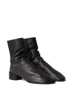 LEMAIRE Glove Zip Ankle Boots