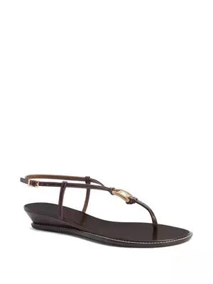 GIUSEPPE ZANOTTI Amhelia Wedge Sandals - Brown
