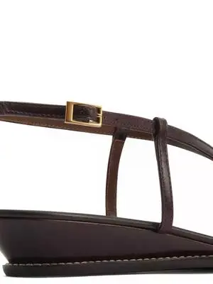 GIUSEPPE ZANOTTI Amhelia Wedge Sandals - Brown