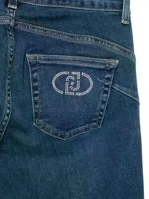 Liu Jo Embellished Jeans - Blue