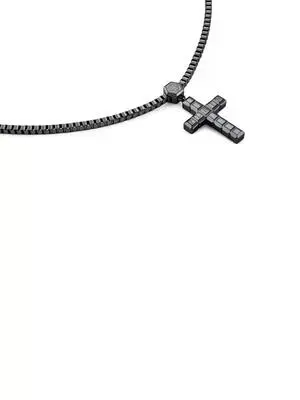 Philipp Plein Crucifix Chain Necklace