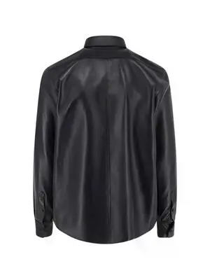 Dolce & Gabbana Buttoned Leather Shirt