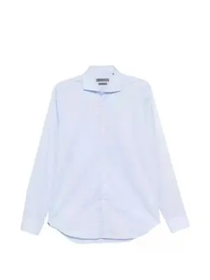 Corneliani Striped Shirt - Blue