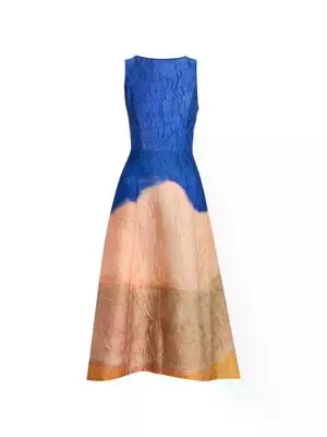 Ulla Johnson Georgia Sleeveless Midi Dress - Orange