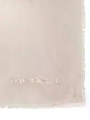 Emporio Armani Frayed Scarf