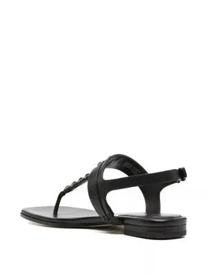 Michael Kors Marcia Chain-detail Sandals - Black