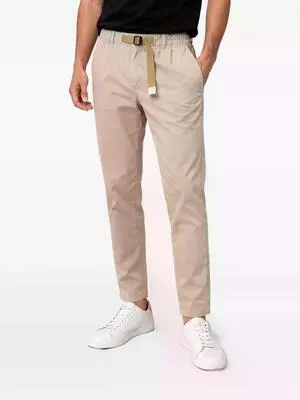 WHITE SAND Belted Trousers - Neutrals
