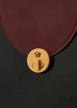 Versace Leather Tote Bag
