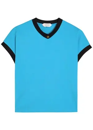 Versace V Neck T-shirts For Women