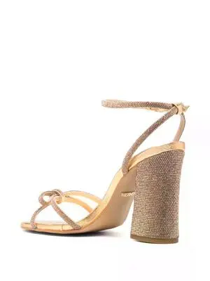 WERNER Bow-upper Heeled Sandals