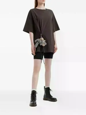 Izzue Tie-detail Cotton T-shirt