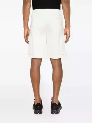 Karl Lagerfeld Cargo Print Shorts - White