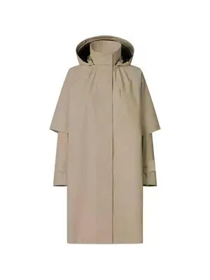 SAVE THE DUCK Hooded Coat - Neutrals