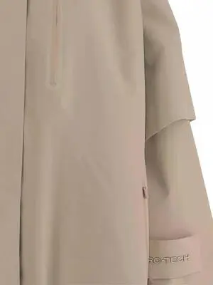 SAVE THE DUCK Hooded Coat - Neutrals