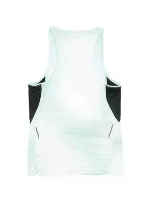 Rossignol Striped Racer Back Tank Top - Blue