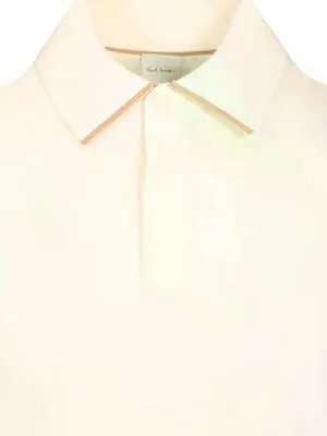 Paul Smith Short-sleeve Buttoned Polo Shirt - Neutrals