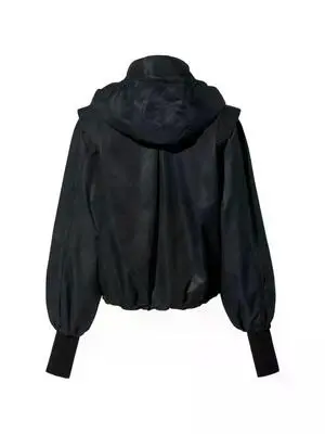 Perfect Moment Hooded Lightweight Jacket - Black