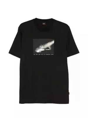 BOSS Graphic-print T-shirt - Black