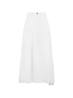 Fabiana Filippi High-waist Midi Skirt - White