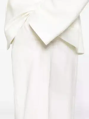 Calvin Klein Wide-leg Trousers - Neutrals
