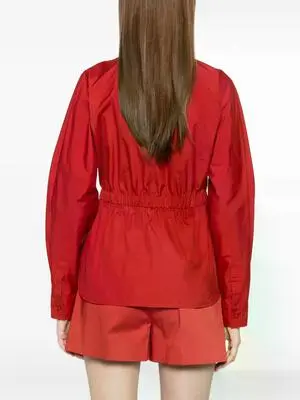 Max Mara Drawstring Collar Shirt