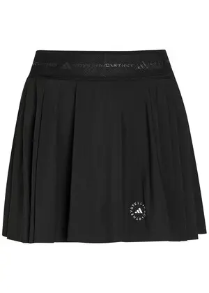 Stella McCartney Adidas X Logo-print Pleated Skort
