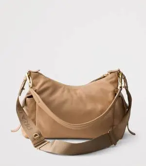 Prada Large Nappa Leather Explore Shoulder Bag