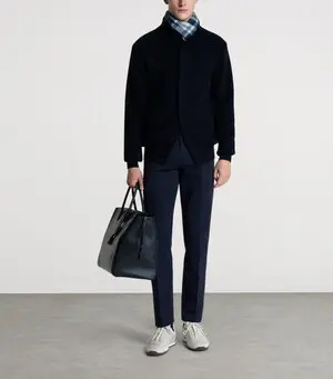Dunhill Cotton-cashmere Bomber Jacket
