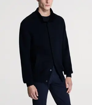 Dunhill Cotton-cashmere Bomber Jacket