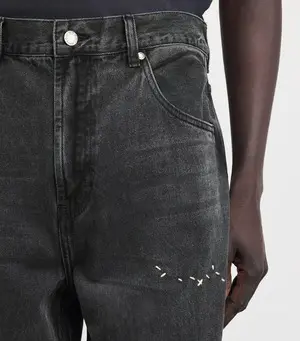 DOMREBEL Jerk Bootcut Jeans - Black