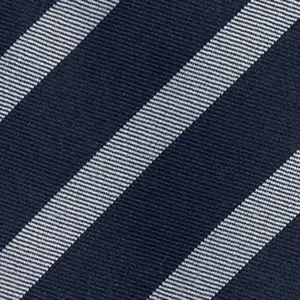 Dunhill Wool-mulberry Silk Stripe Tie