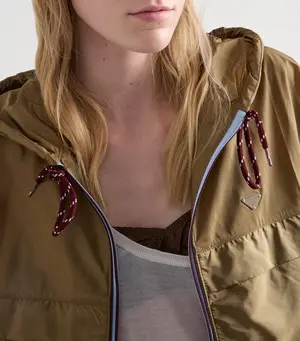 Prada Re-nylon Hooded Raincoat