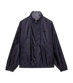 Prada Re-nylon Reversible Bomber Jacket