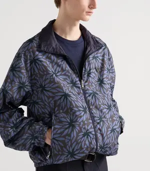 Prada Re-nylon Reversible Bomber Jacket