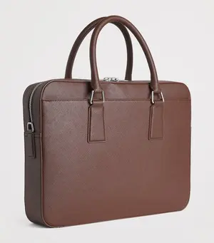 Sandro Leather Slim Briefcase