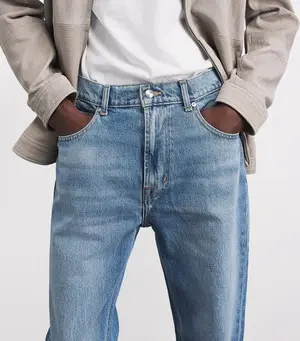 7 For All Mankind Easy Straight Jeans - Blue