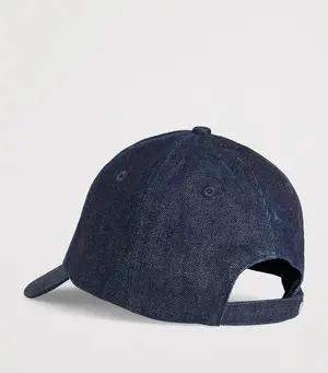 Stone Island Denim Baseball Cap