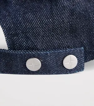 Stone Island Denim Baseball Cap