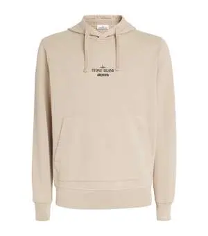 Stone Island Cotton Archivo Print Hoodie