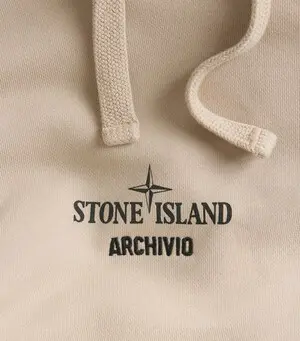 Stone Island Cotton Archivo Print Hoodie
