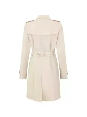 MOORER Belted Double-breasted Trench