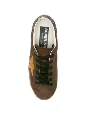 GOLDEN GOOSE Super-star Sneakers - Brown