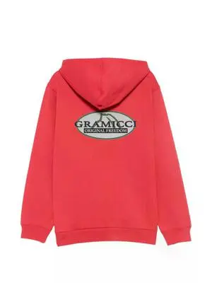 Gramicci Hooded Sweatshirt With Logo - Red